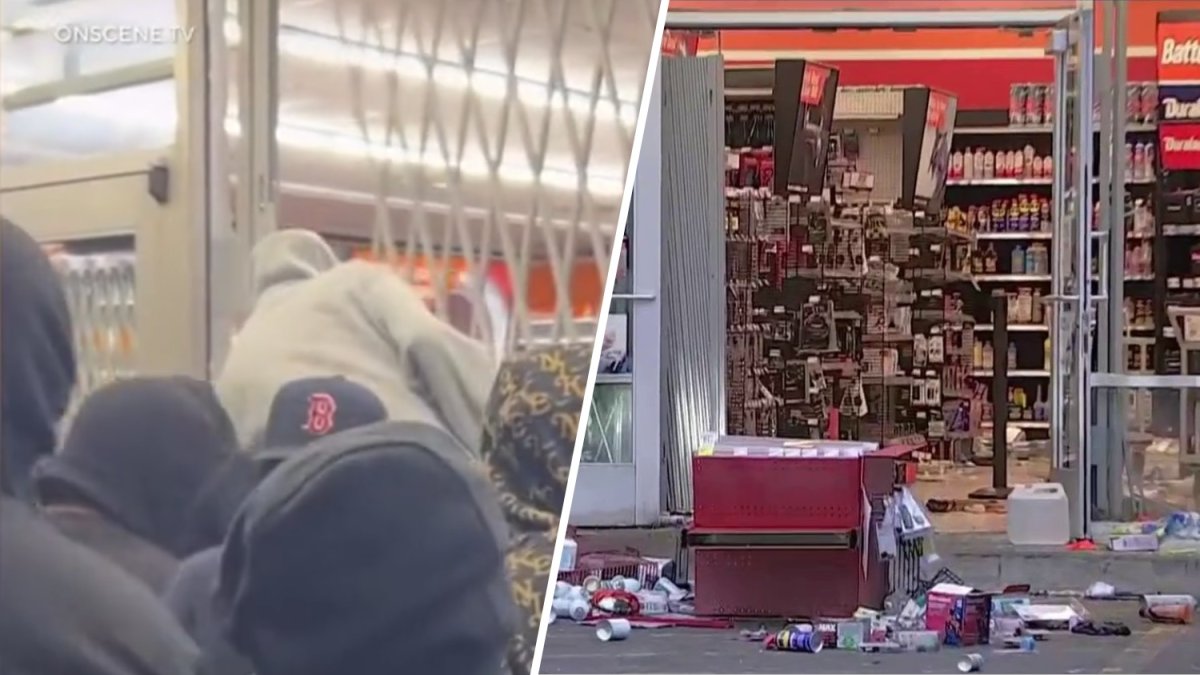 2 arrested in Los Angeles AutoZone flash burglary – NBC Los Angeles