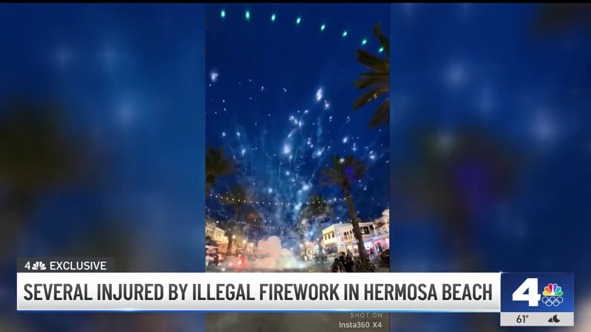 Teen detained in Hermosa Beach firework incident – NBC Los Angeles