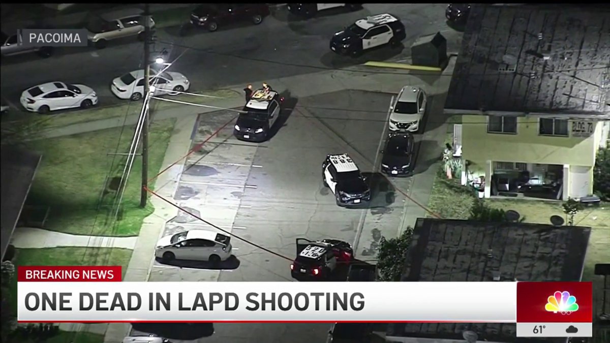 One dead in LAPD shooting in Pacoima – NBC Los Angeles