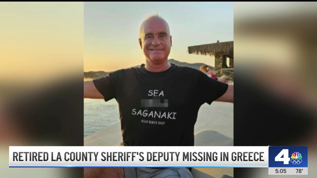 Retired sheriff’s deputy is missing in Greece – NBC Los Angeles