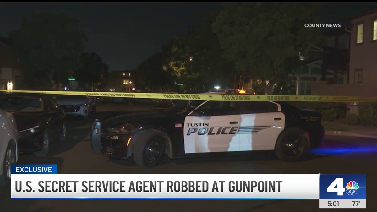 Orange County on edge after Secret Service agent was robbed – NBC Los ...