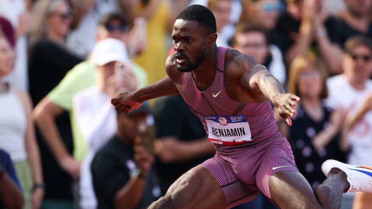 Rai Benjamin sets US Trials record in 400m hurdles – NBC Los Angeles