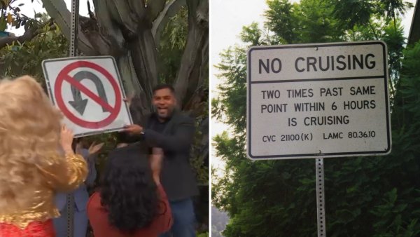 Silver Lake takes down a couple of No U-turn signs from 1990s – NBC Los Angeles