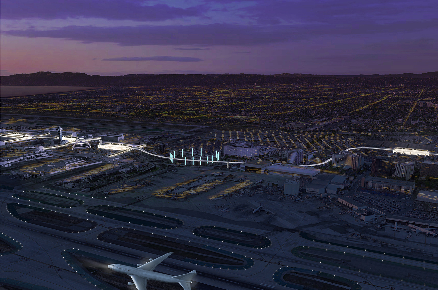 See renderings of the LAX Automated People Mover – NBC Los Angeles