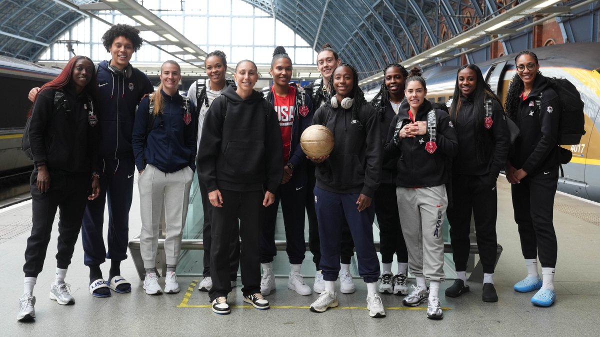 Basketball players take buses to Paris for opening ceremony – NBC Los ...