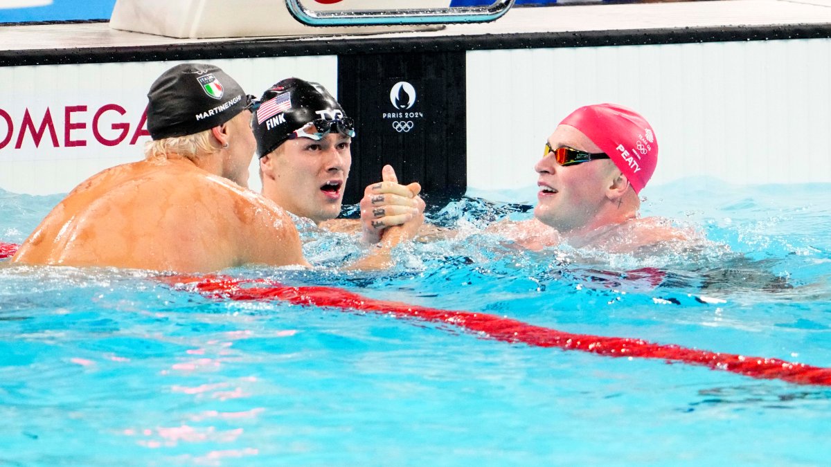 Nic Fink says gold was ‘fingernail away’ after photo finish – NBC Los ...