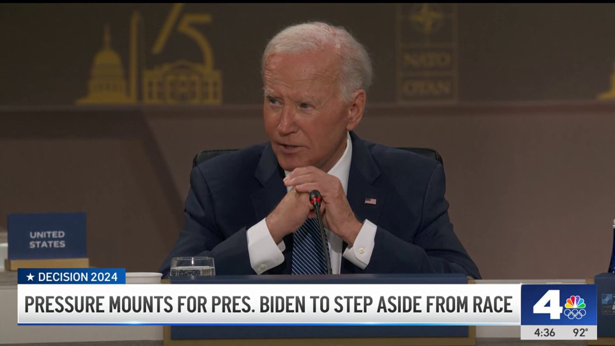 President Biden continues to face pressure to drop out of 2024 race ...