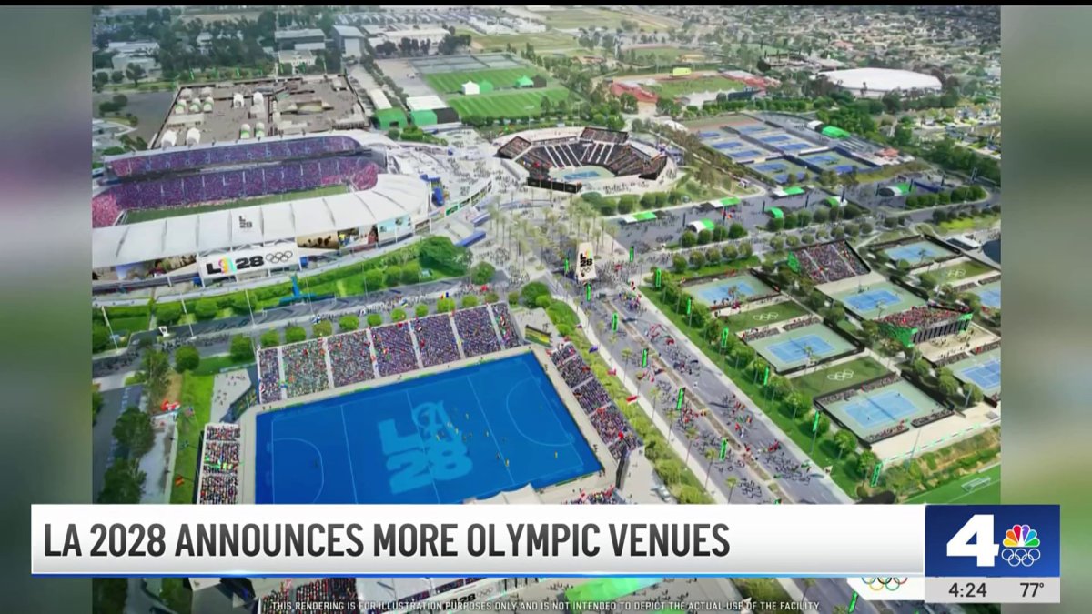 LA 2028 announces more Olympic venues – NBC Los Angeles