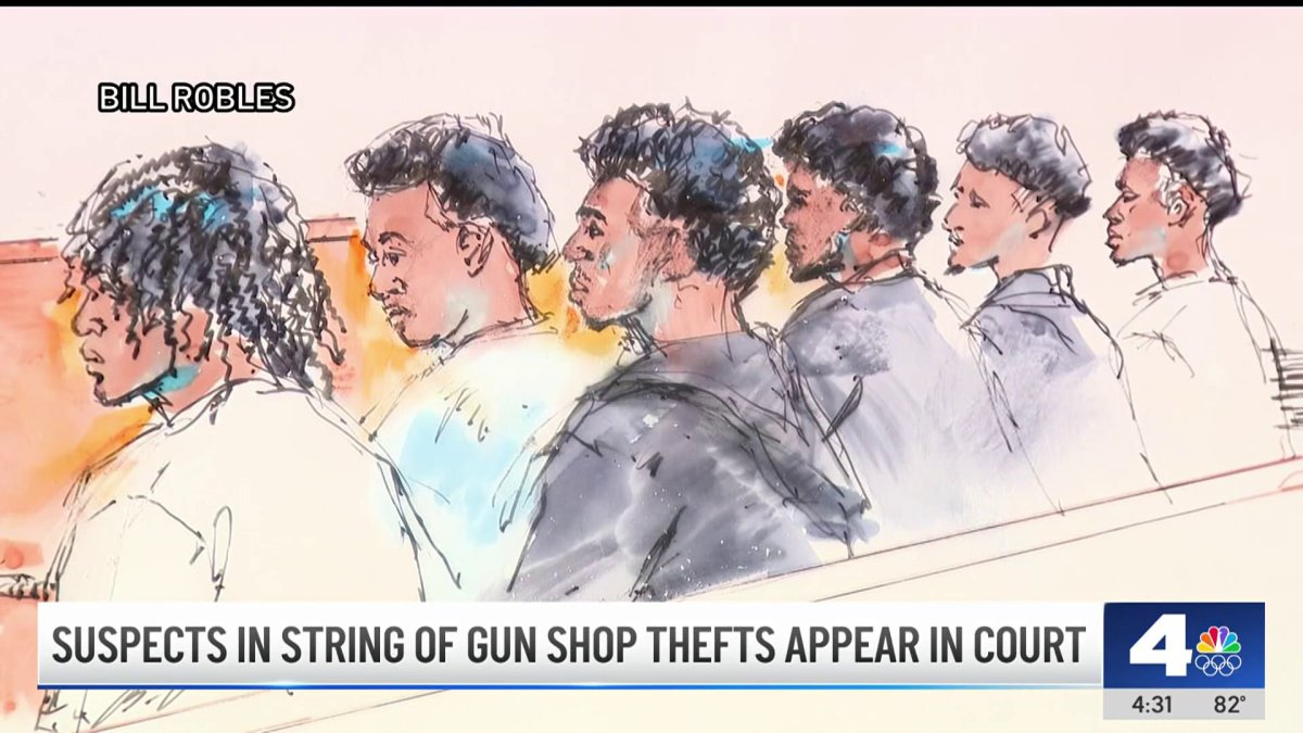 Massive Bust In Gun Store Burglaries Across Southern California Nbc