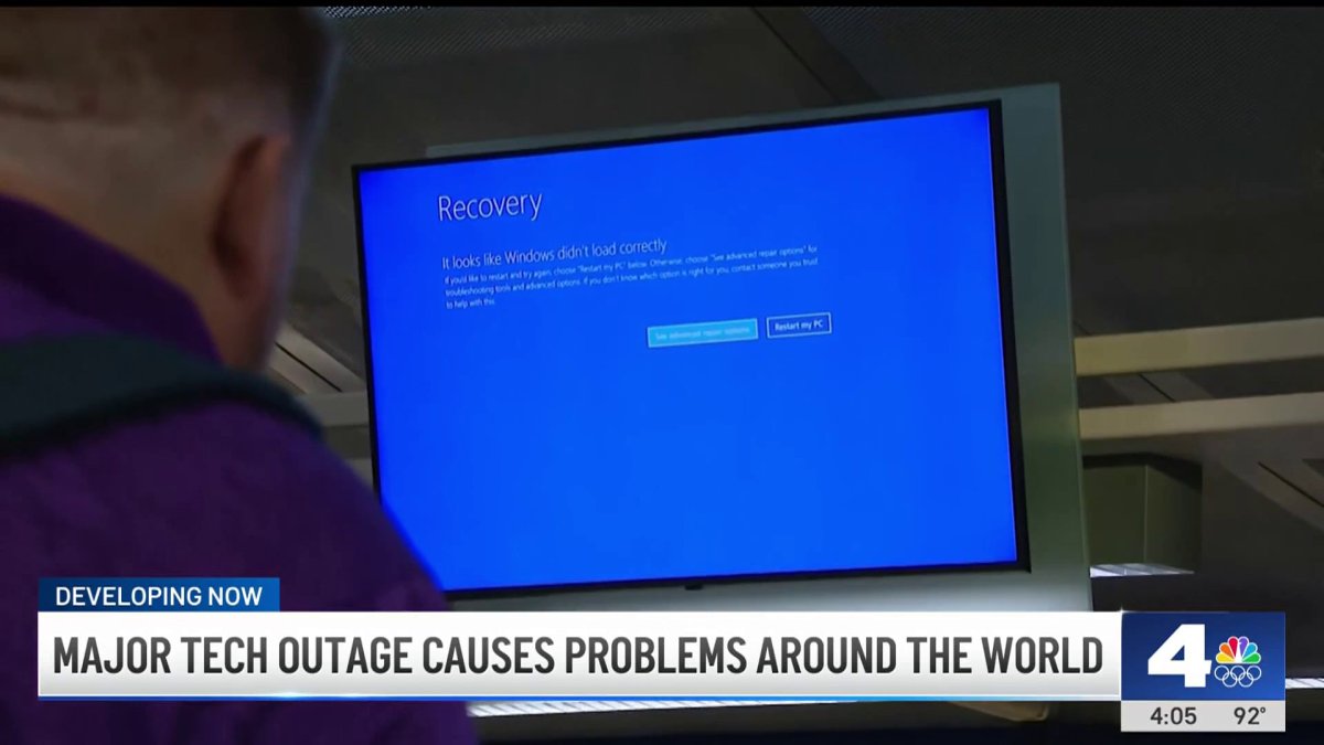 Major tech outage causes problems around the world – NBC Los Angeles
