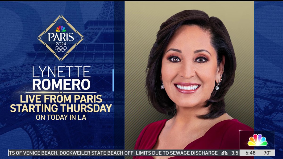 Lynette Romero on her way to Paris for the Olympics – NBC Los Angeles