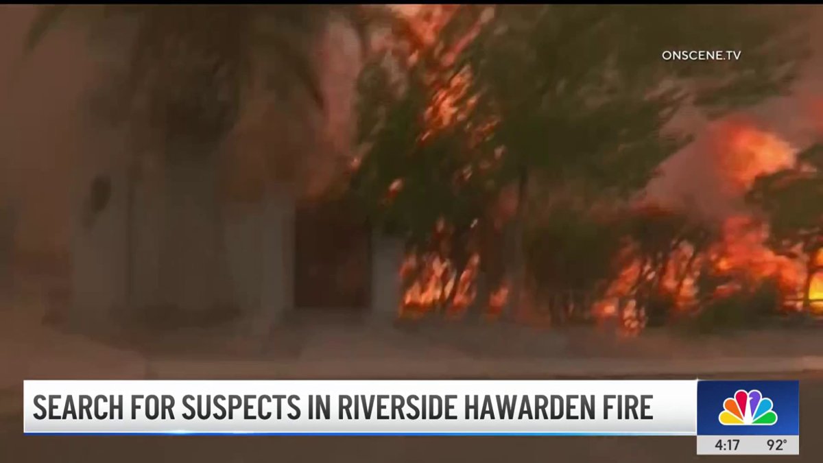 Fireworks blamed for causing Hawarden Fire in Riverside – NBC Los Angeles