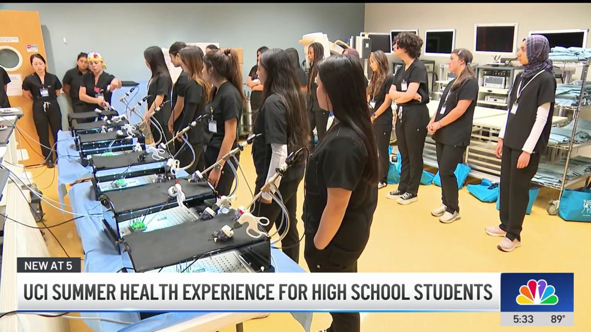 UCI program helps girls prepare for medical careers – NBC Los Angeles