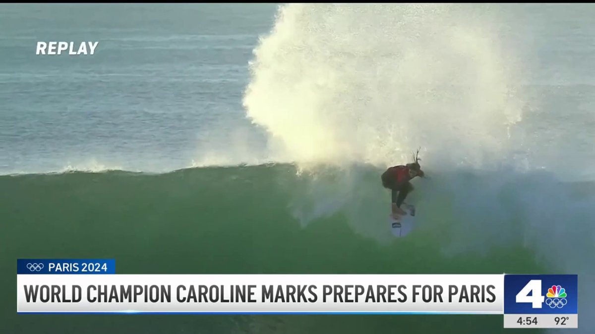 San Clemente surfer Caroline Marks ready to dominate Paris Olympics ...