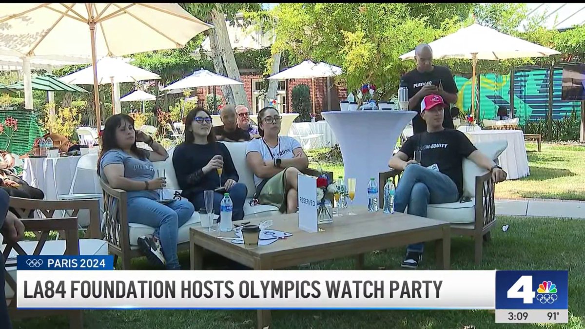 LA84 Foundation hosts Olympics watch party – NBC Los Angeles
