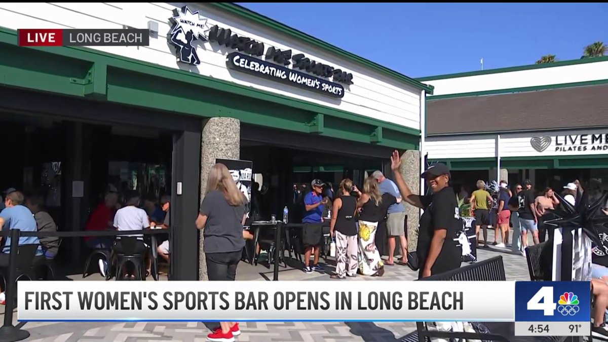 Women’s sports bar opens in Long Beach in time for Paris Olympics – NBC ...