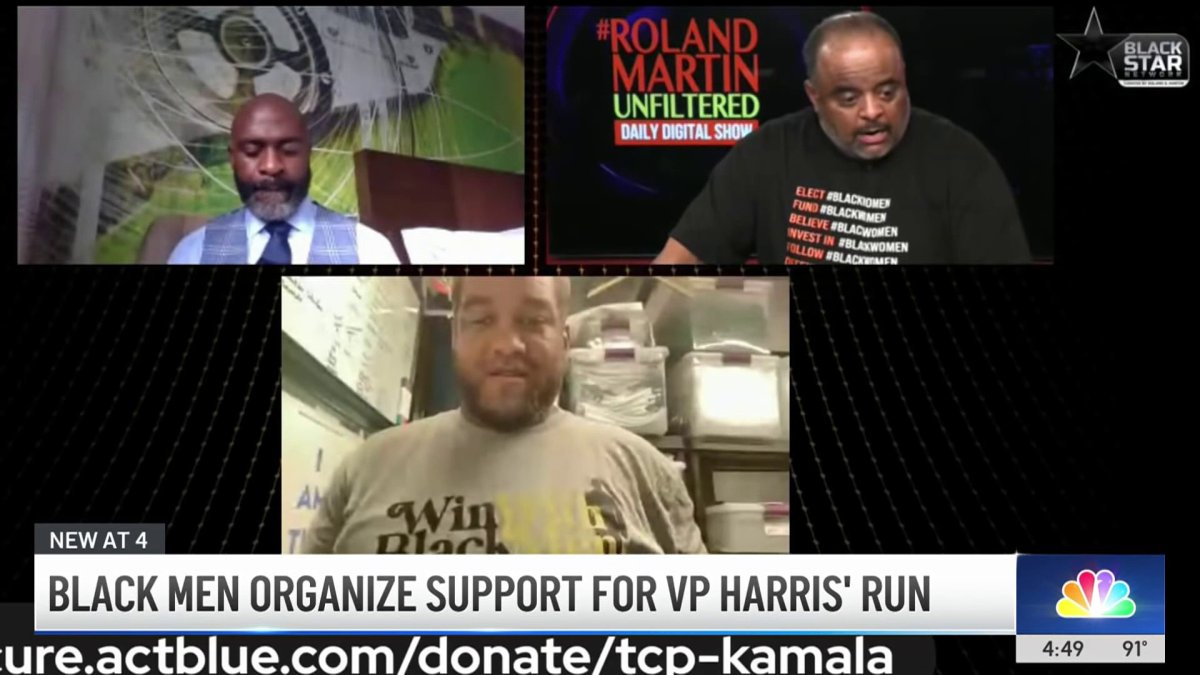 Black men organize support for Kamala Harris’s presidential campaign ...