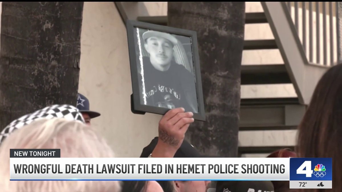 Wrongful death lawsuit filed in Hemet police shooting – NBC Los Angeles