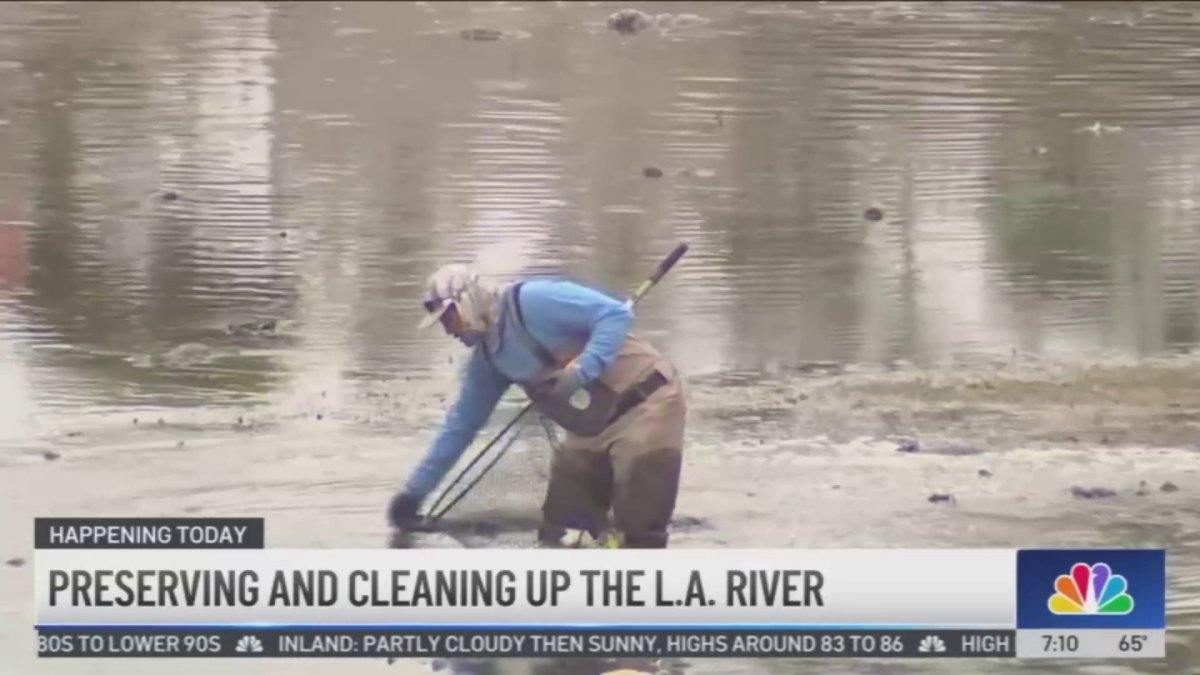 Volunteers gear up for LA River cleanup – NBC Los Angeles