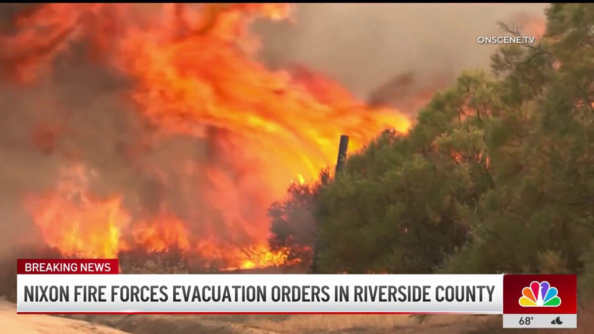 Nixon Fire forces evacuation orders in Riverside County – NBC Los Angeles