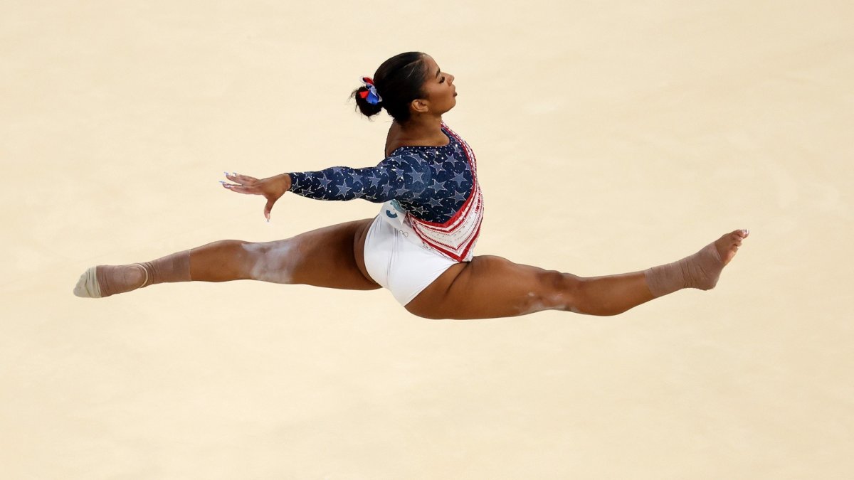 HIGHLIGHTS: Jordan Chiles stuns crowd with team all-around performance ...