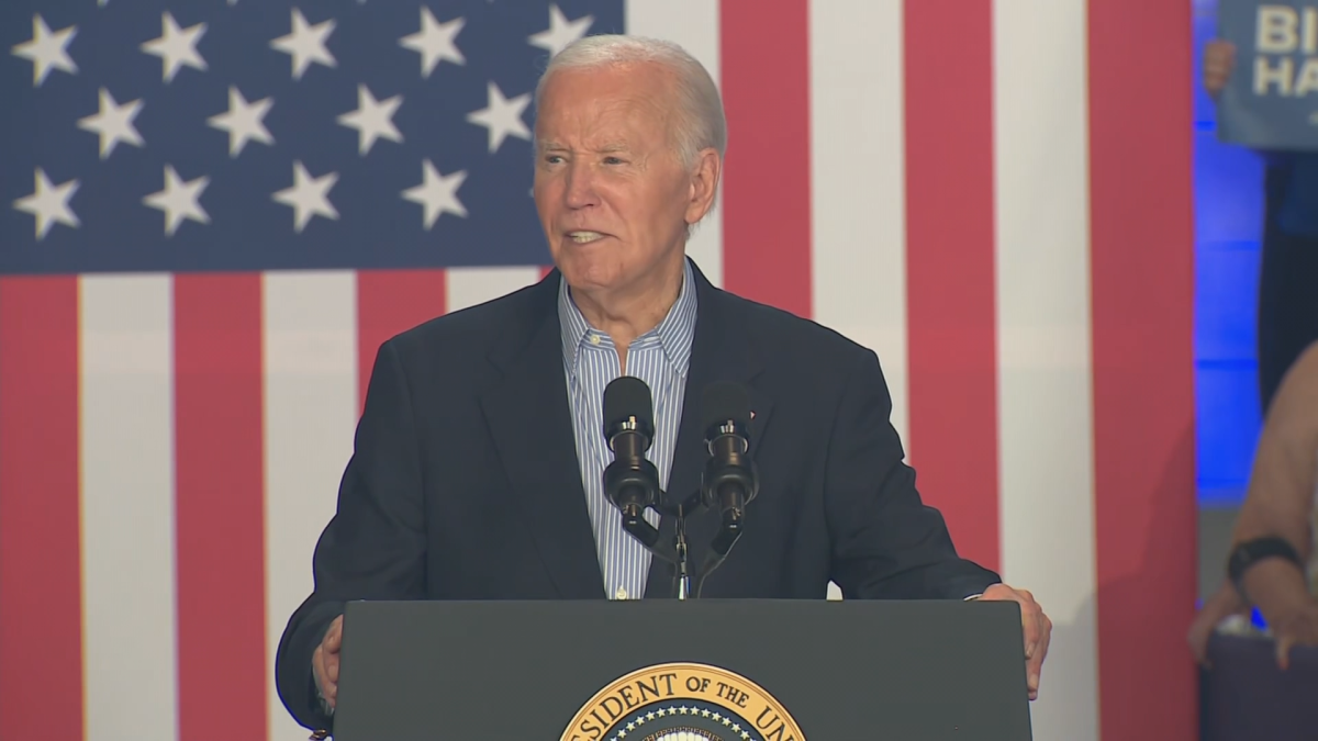 Biden: ‘I am running and gonna win again’ – NBC Los Angeles
