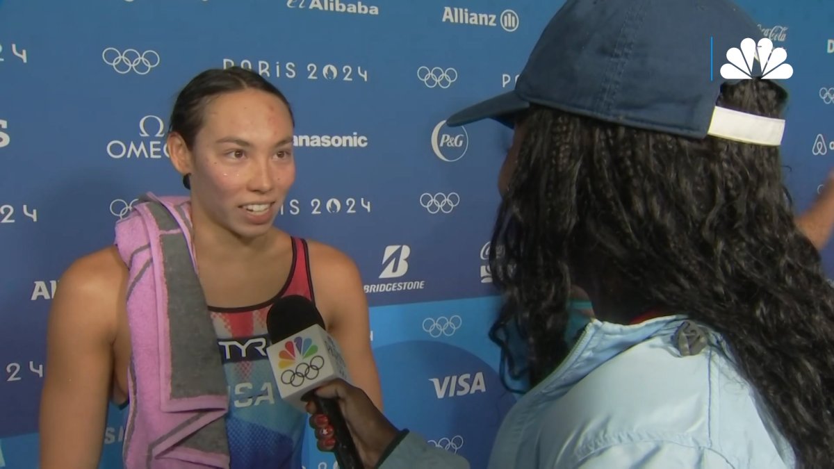 ‘We were just listening to the crowd roar’: U.S. swimmers react to ...