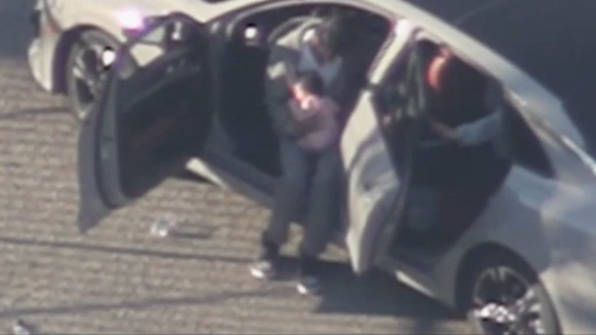 Car chase suspect leads police on chase with baby in the car – NBC Los ...