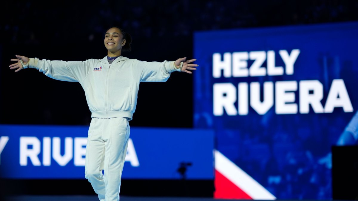 Meet Hezly Rivera, 16-year-old US gymnast heading to 2024 Olympics ...
