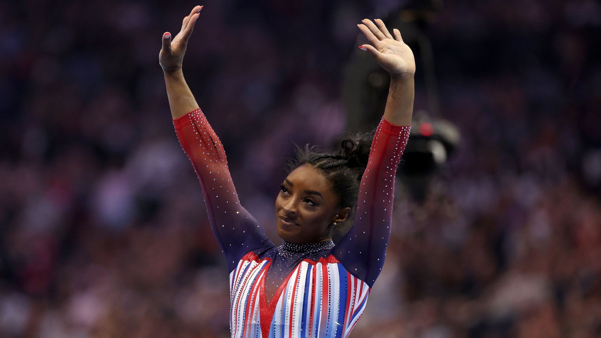 Simone Biles facts for 2024 Olympics, including height, age – NBC Los ...