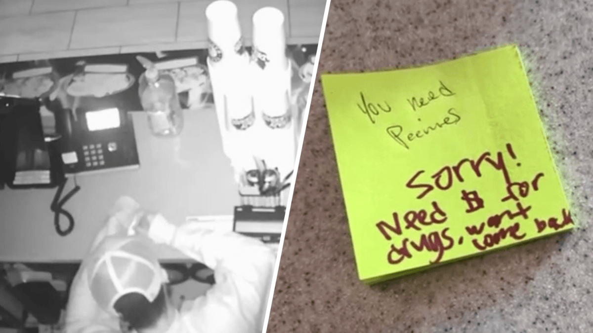 Thief leaves apology note after robbing San Fernando Valley business ...