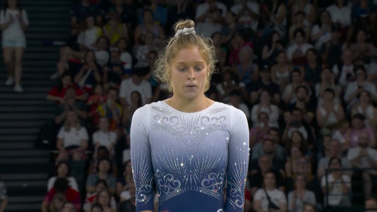 HIGHLIGHTS: Jessica Stevens competes on trampoline – NBC Los Angeles