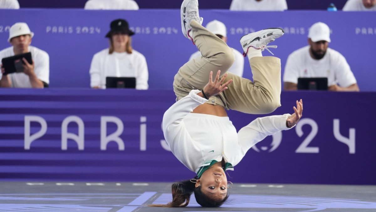 HIGHLIGHT: Logan Edra makes Olympic breaking debut – NBC Los Angeles