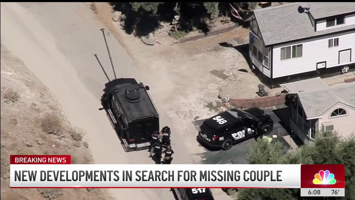 New clues in search for missing couple in Redlands – NBC Los Angeles