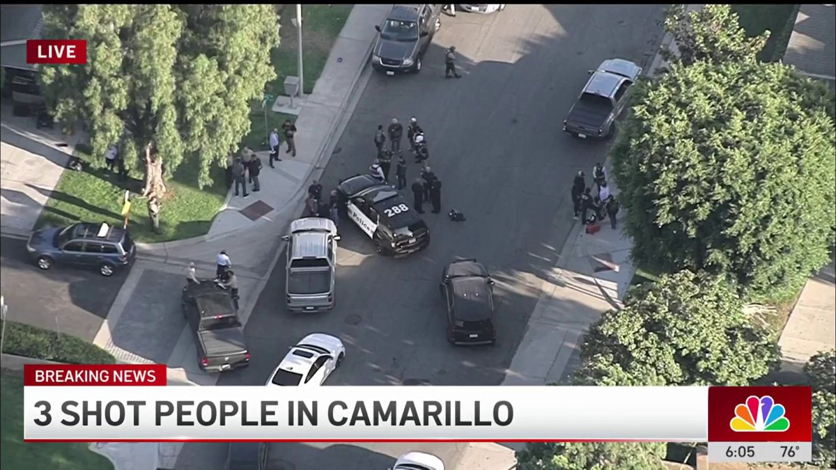 Three people shot in Camarillo – NBC Los Angeles