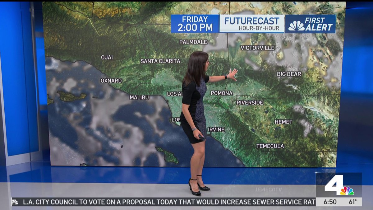 First Alert Forecast: Hot weekend – NBC Los Angeles