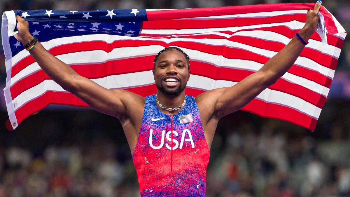 Noah Lyles posts inspirational message after winning gold – NBC Los Angeles