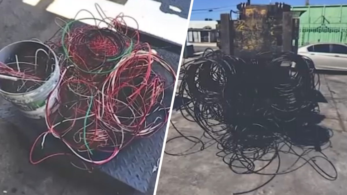 Los Angeles going after metal dealers to combat copper wire theft – NBC ...