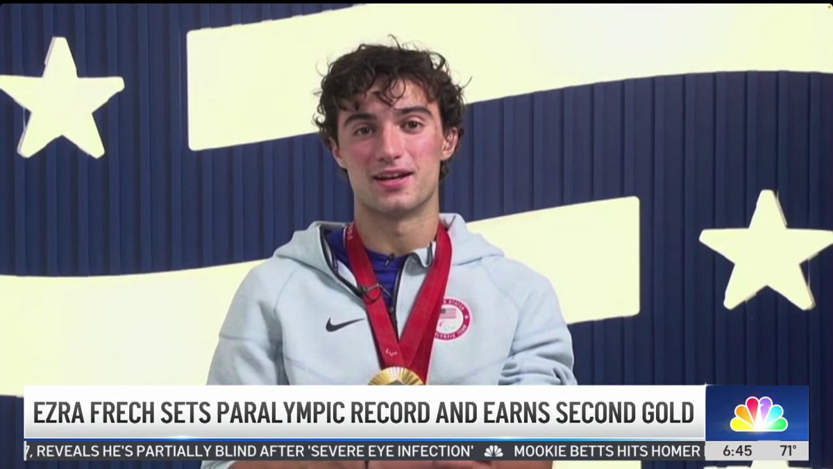 Ezra Frech sets Paralympic record and earns second gold – NBC Los Angeles
