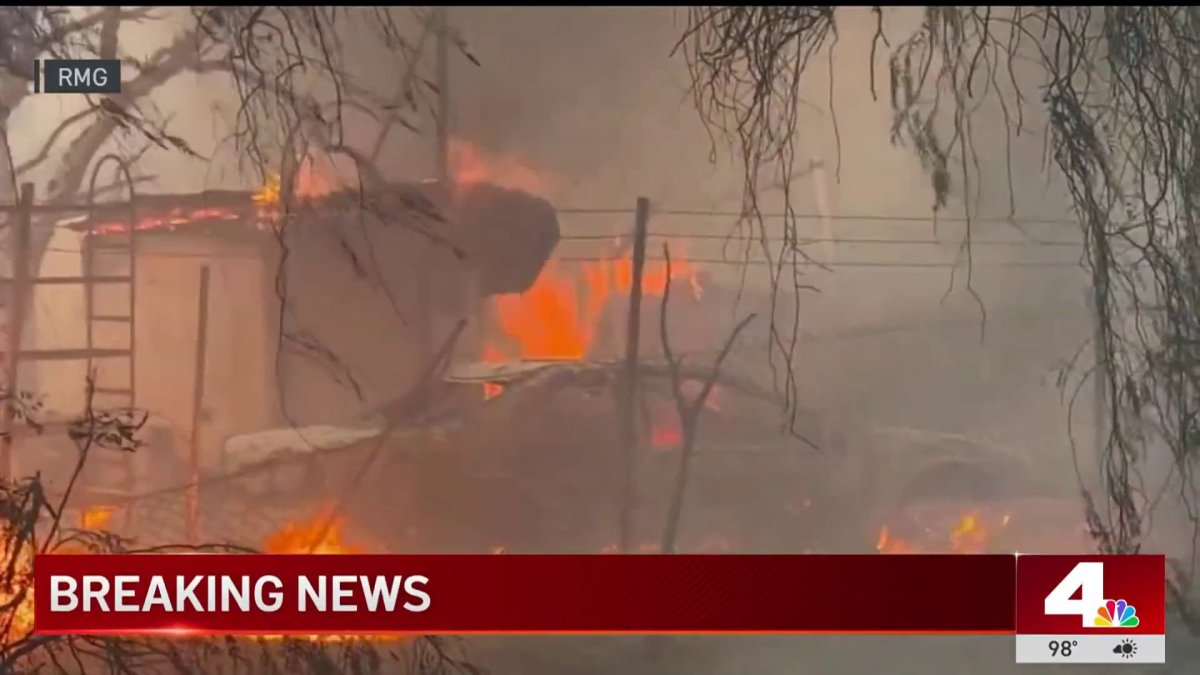 Evacuation order issued to to brush fire near Perris – NBC Los Angeles