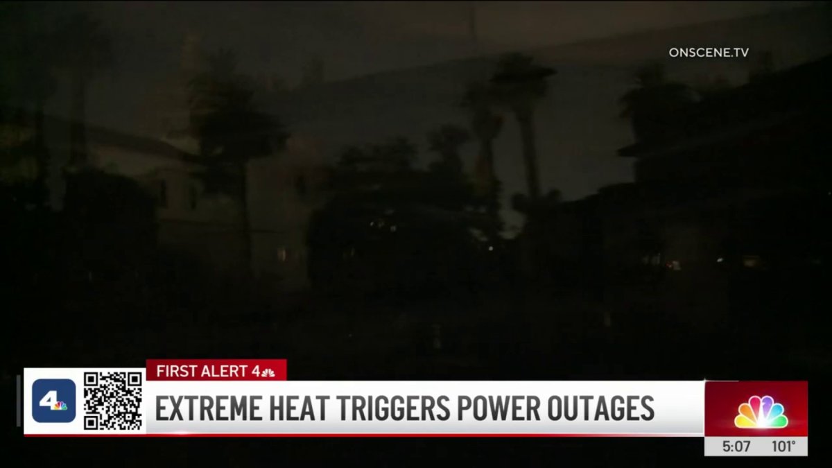 Extreme heat triggers power outages – NBC Los Angeles