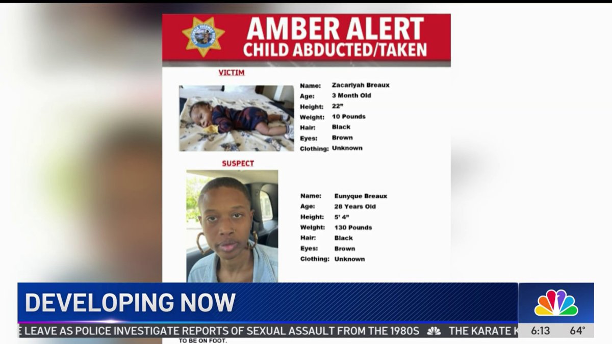 Amber Alert issued for missing 3-month-old boy – NBC Los Angeles