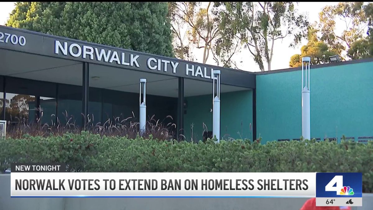 Norwalk defies Newsom’s order, extends homeless shelter ban – NBC Los ... Norwalk defies Newsom’s order, extends homeless shelter ban – NBC Los ...