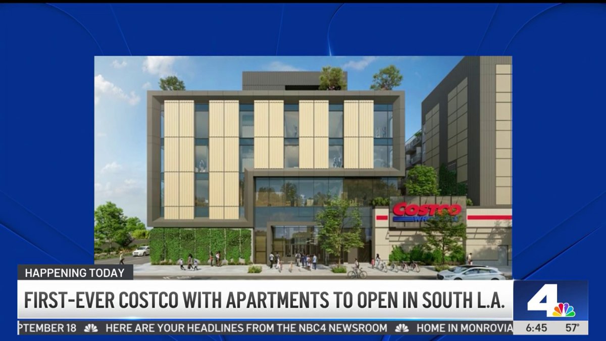 First-ever Costco with apartments to open in South LA – NBC Los Angeles