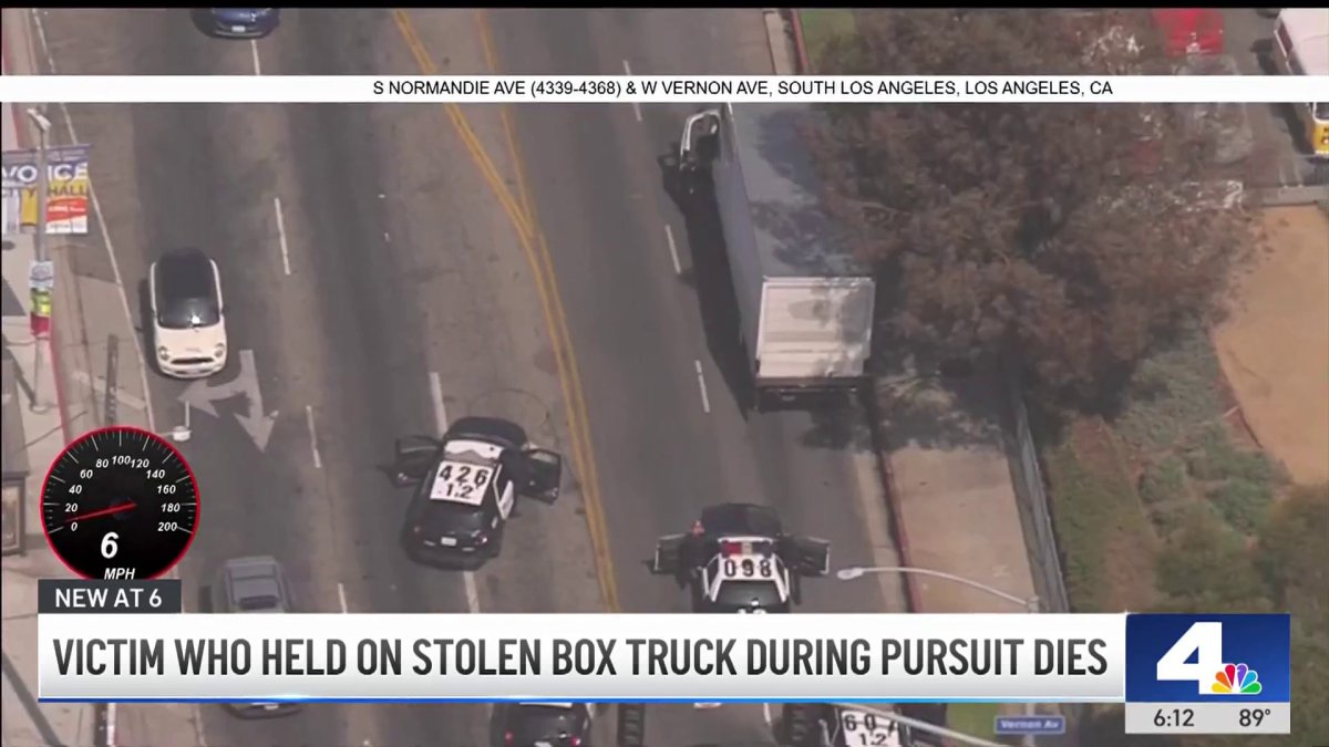 Person who tried to stop carjacking during car chase dies – NBC Los Angeles