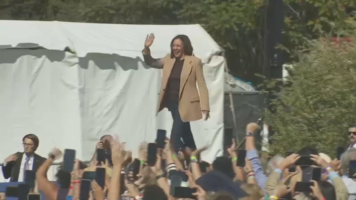 VIDEO: VP Kamala Harris unveils tax plan in NH – NBC Los Angeles