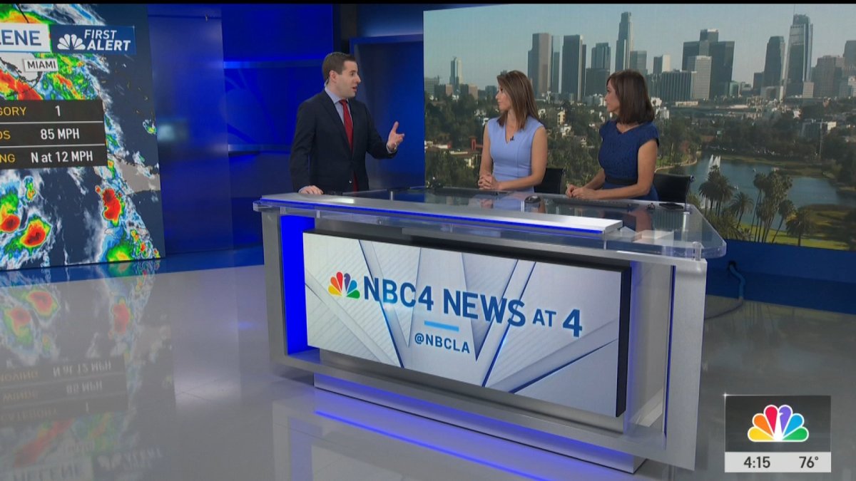 First Alert Forecast: Cooler Than Average Temperatures – NBC Los Angeles