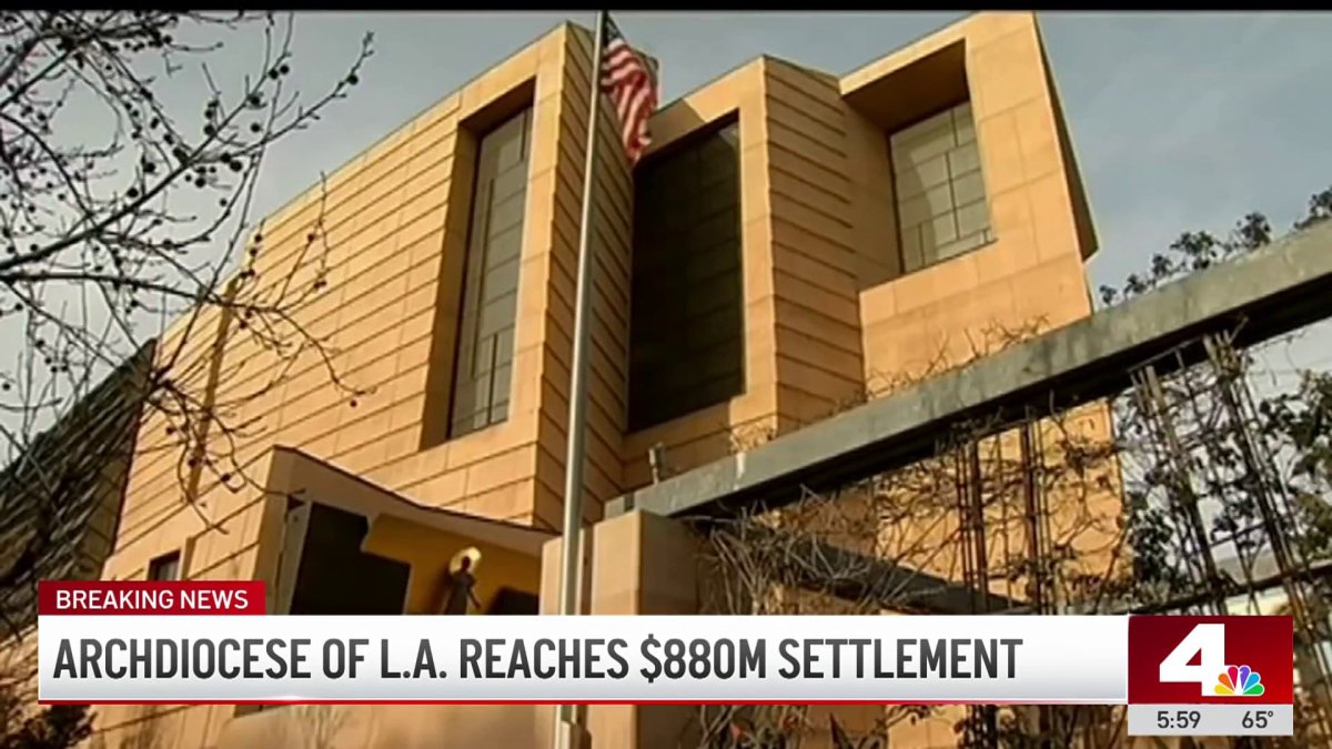 LA Archdiocese settles 1,300 child sex abuse claims with $880M – NBC ... LA Archdiocese settles 1,300 child sex abuse claims with $880M – NBC ...