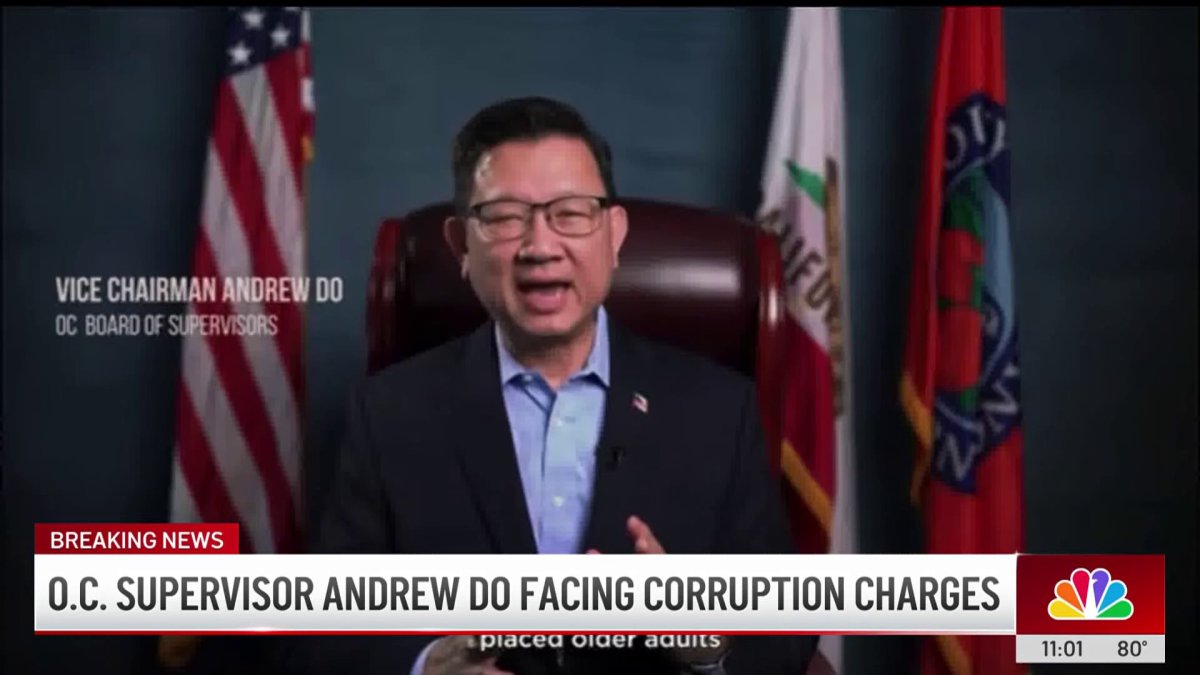 OC Supervisor Andrew Do resigns after accepting bribes – NBC Los Angeles