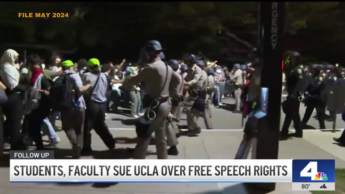 1 arrested during on-campus protest at UCLA – NBC Los Angeles